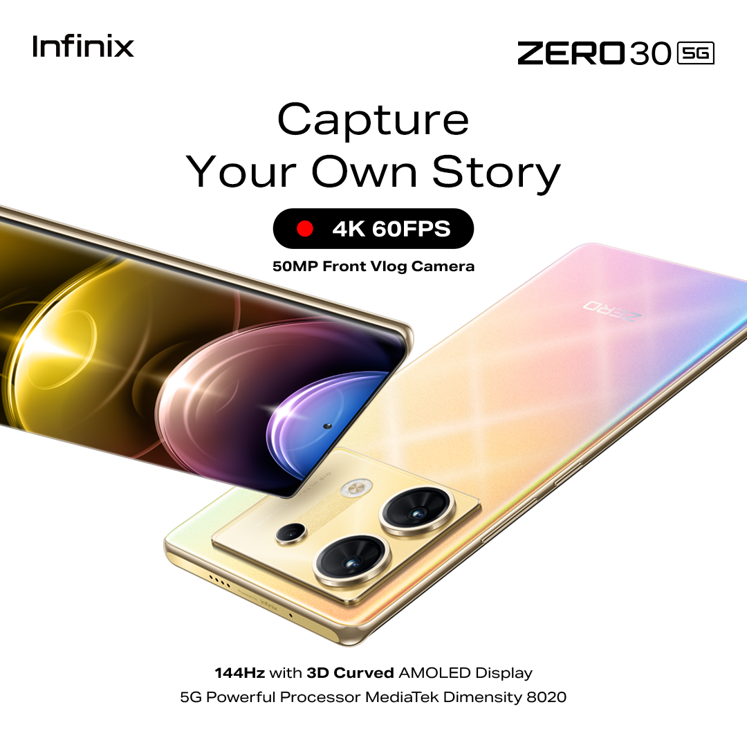 Infinix Redefines Vlog Storytelling with Spectacular ZERO 30 Series ...