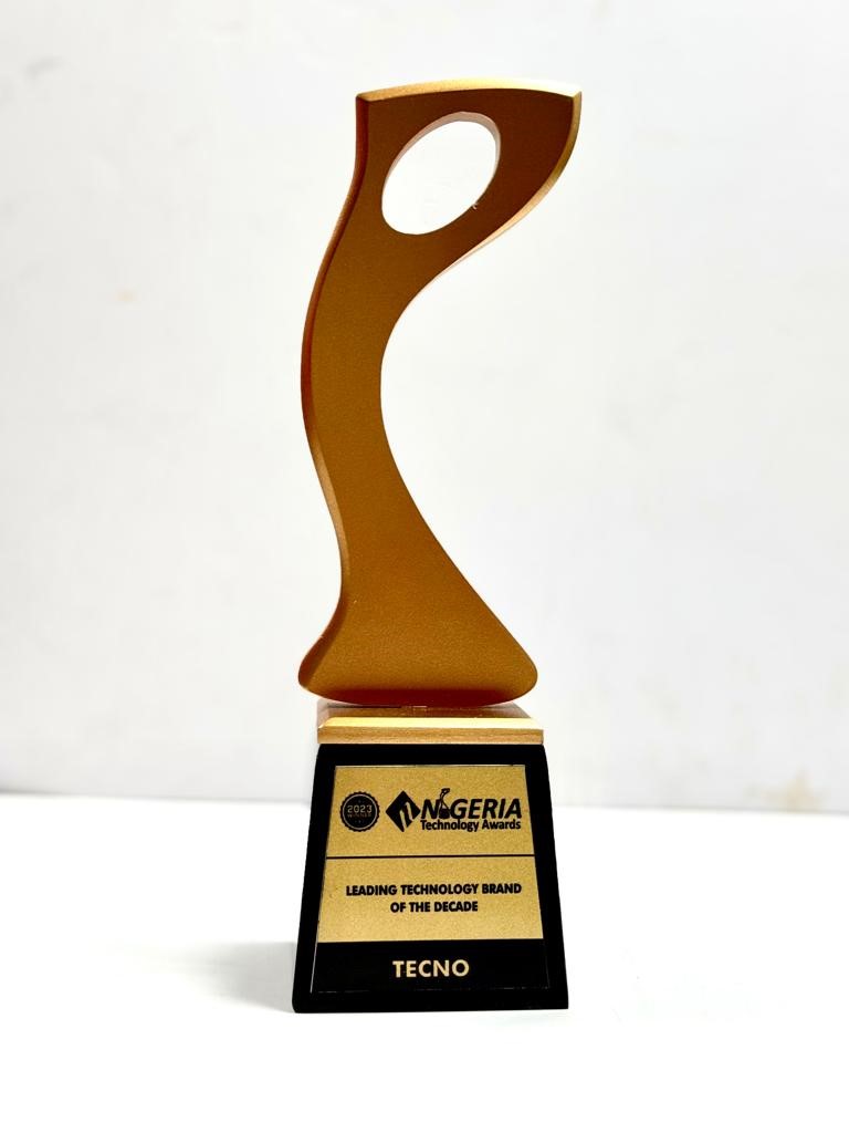 Tecno Bags Award For Leading technology Brand of the Decade